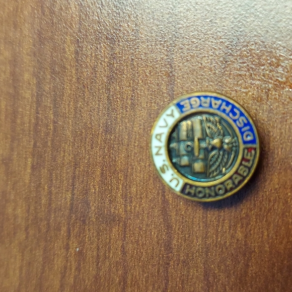 Vintage | Accessories | Vintage Us Navy Honorable Discharge Pin | Poshmark